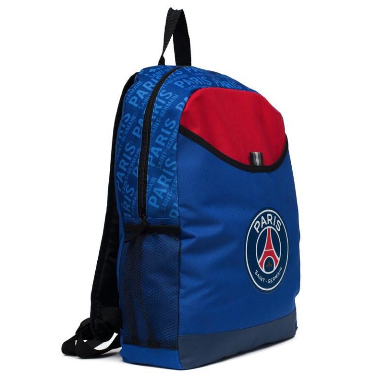 MOCHILA PARIS SAINT GERMAIN (PSG BACKPACK SINGLE ZIPPER 600D POLYESTER ...